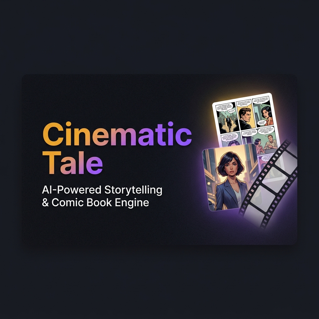 Cinematic Tale — AI Storybook & Comic Creator